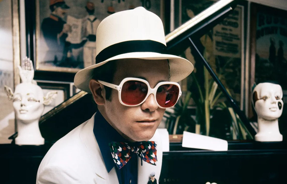 Elton John’s Iconic Round Glasses and His Signature Eyewear Collection